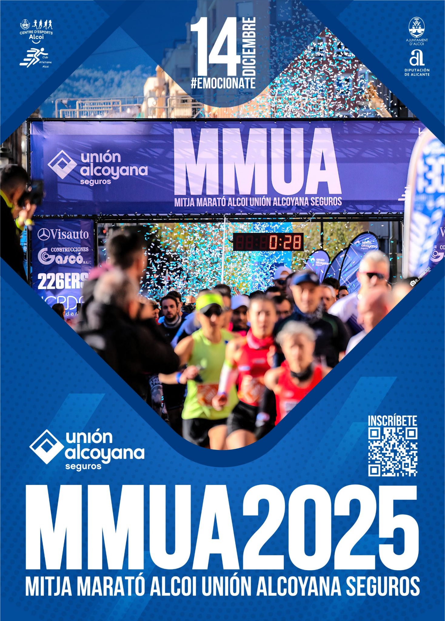 La Mitja Marató Unión Alcoyana Seguros se presenta oficialmente con novedades para su XIV ...