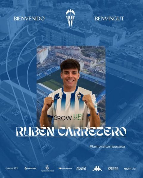 El Alcoyano refuerza su delantera con la incorporación de Rubén ...